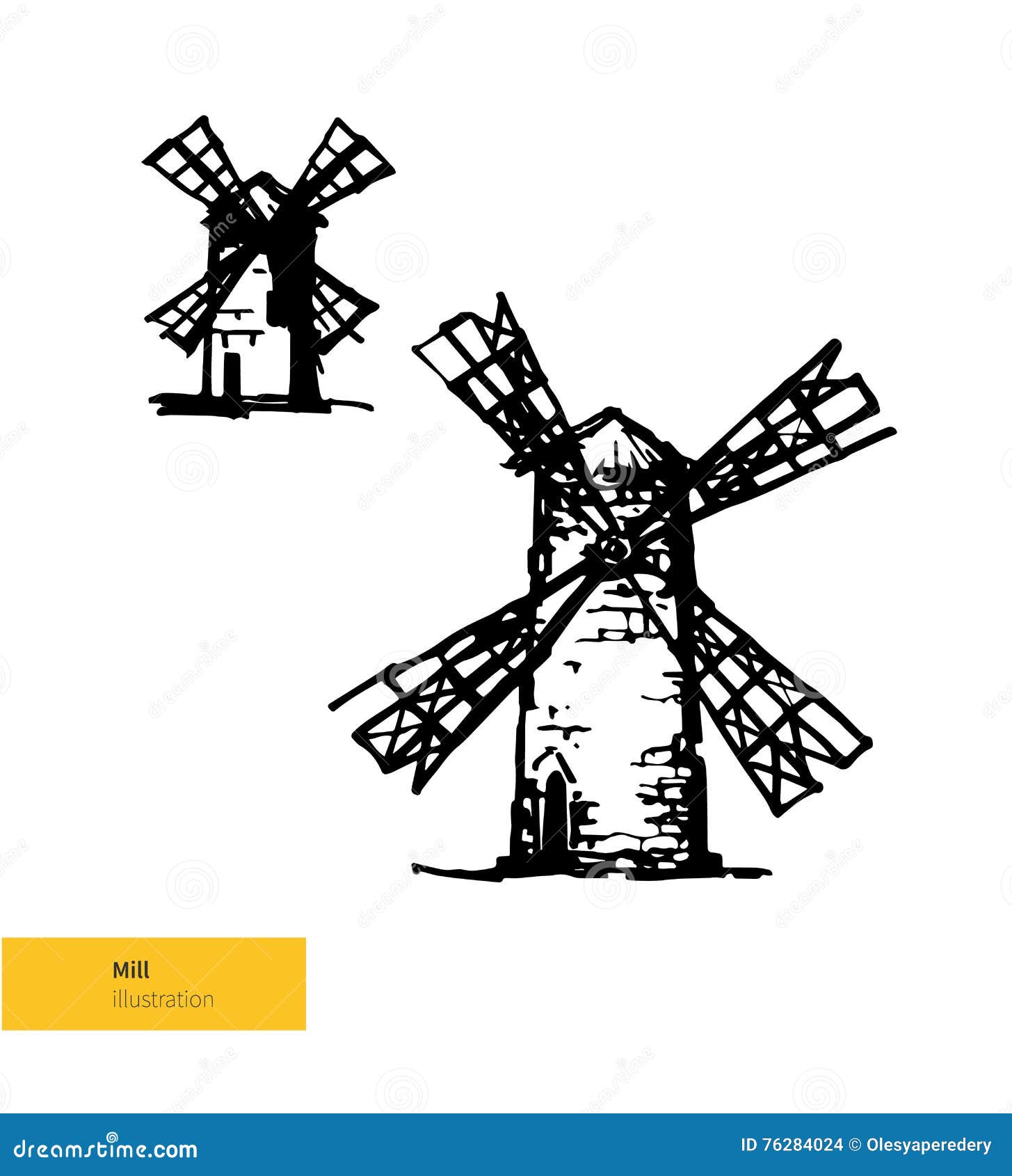 Illustrazione Antica Di Vettore Del Mulino Di Vento Illustrazione ... Illustrazione Antica Di Vettore Del Mulino Di Vento Illustrazione ...