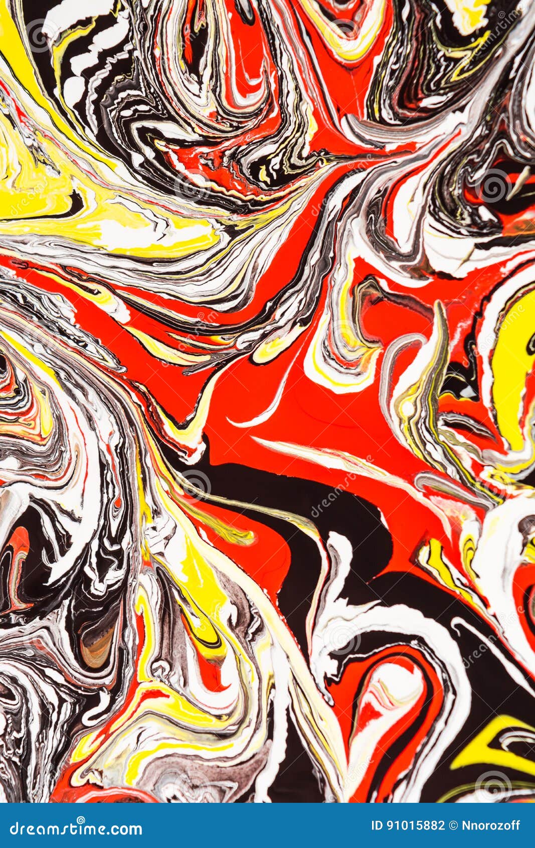 Illustrazione Astratta Di Una Combinazione Di Colori Rossi, Gialli E ... Illustrazione Astratta Di Una Combinazione Di Colori Rossi, Gialli E ...