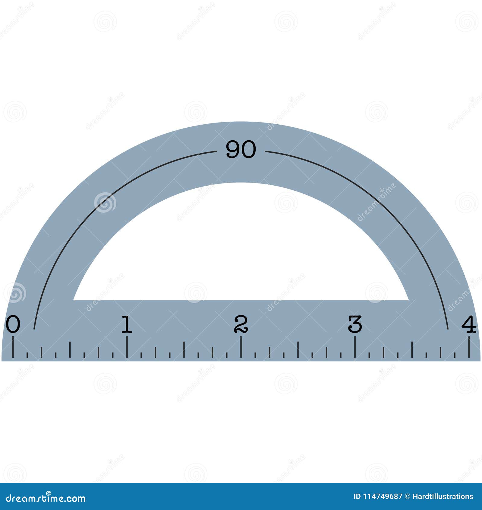 Illustrazione Del Goniometro Illustrazione Vettoriale - Illustrazione ...