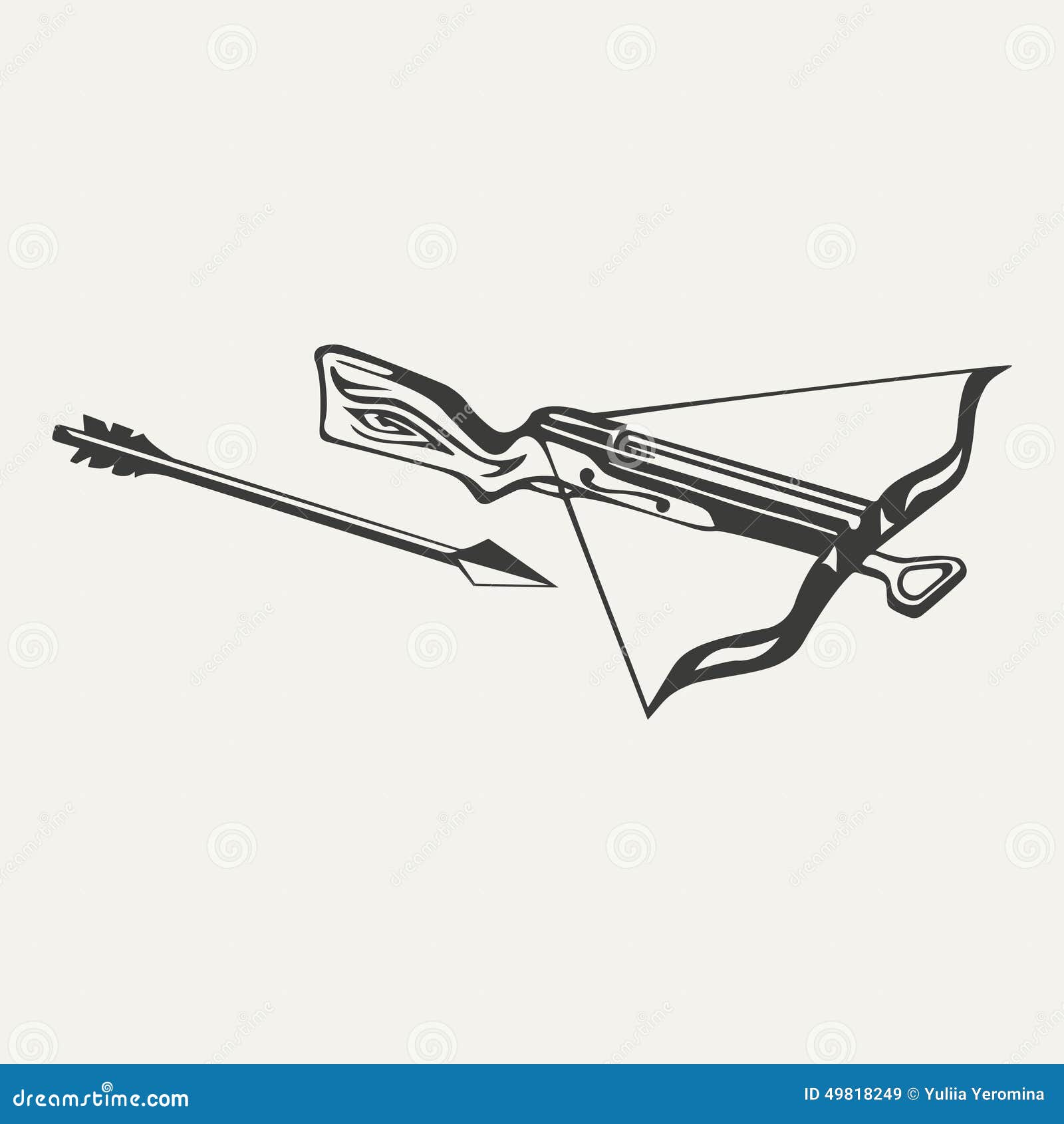 Illustrazione Della Balestra Illustrazione Vettoriale - Illustrazione ...