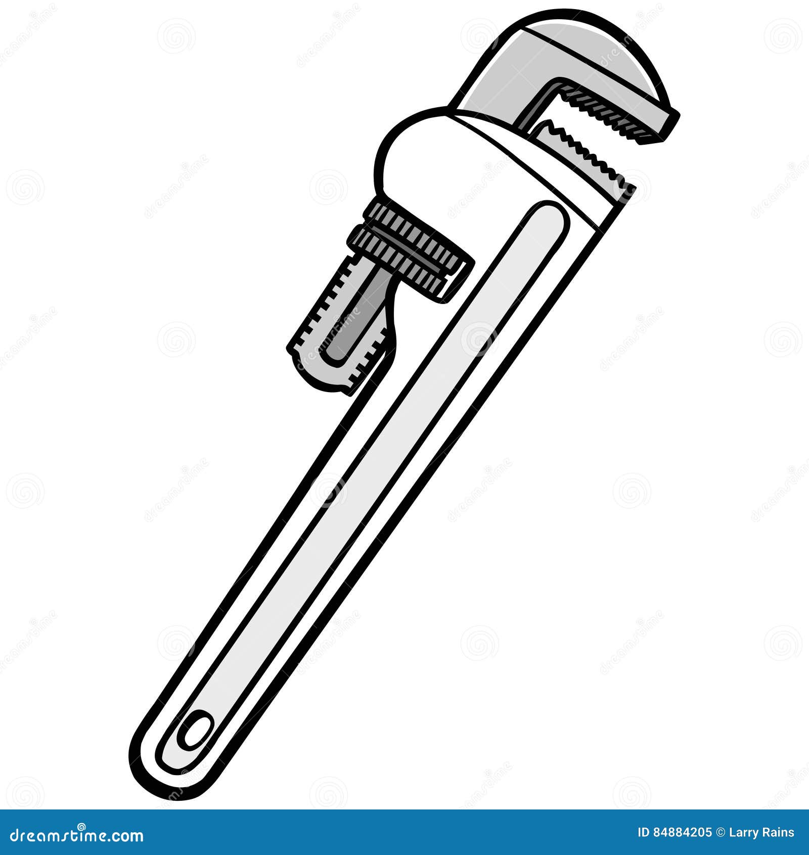 Illustrazione Della Chiave Stringitubo Illustrazione Vettoriale ...