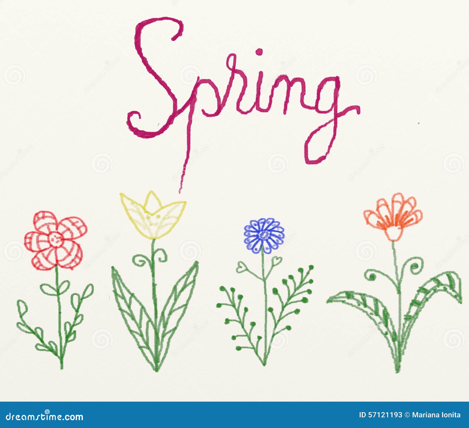 Illustrazione Della Sorgente Illustrazione di Stock - Illustrazione di ...