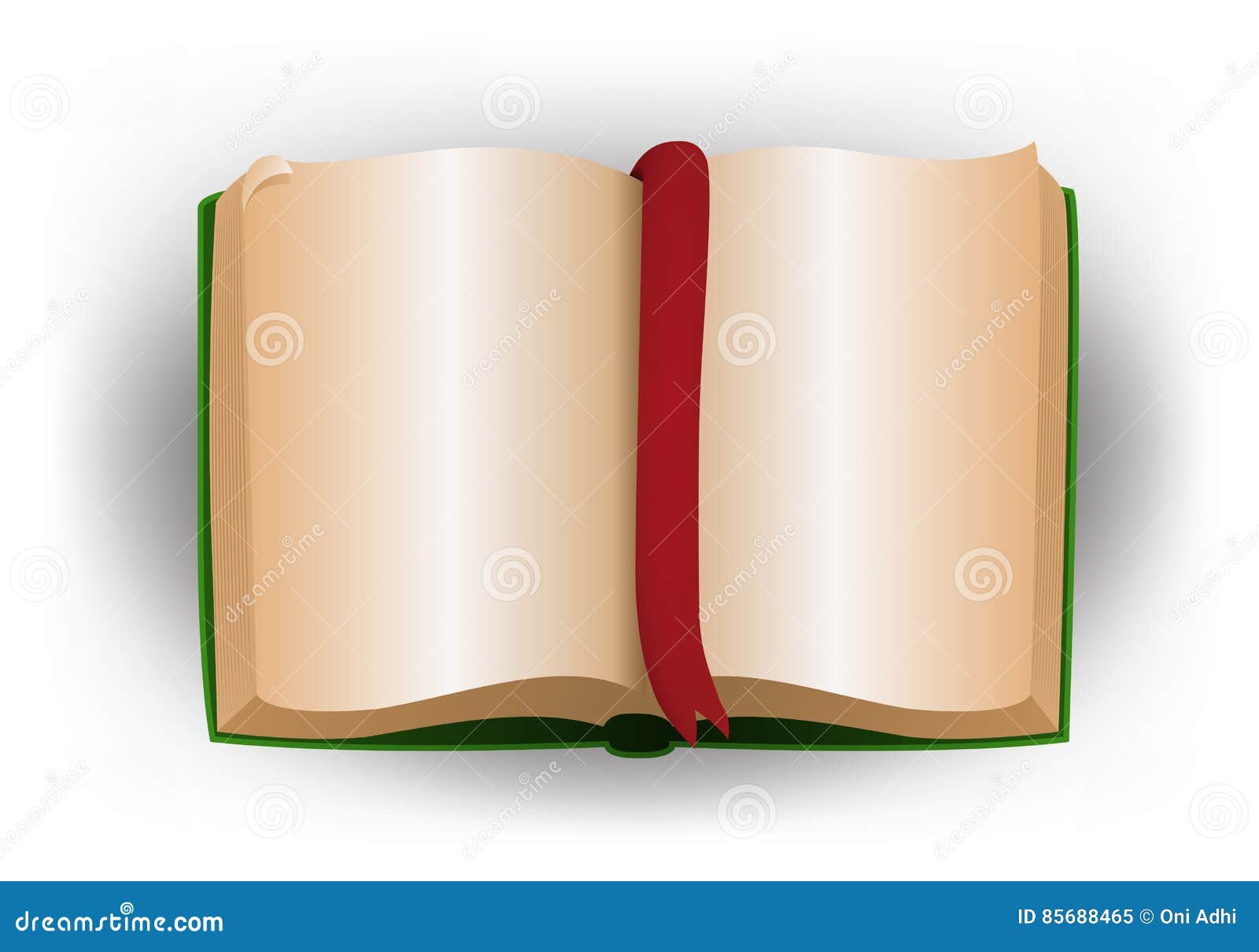 Illustrazione Di Un Libro in Bianco Illustrazione Vettoriale ... Illustrazione Di Un Libro in Bianco Illustrazione Vettoriale ...