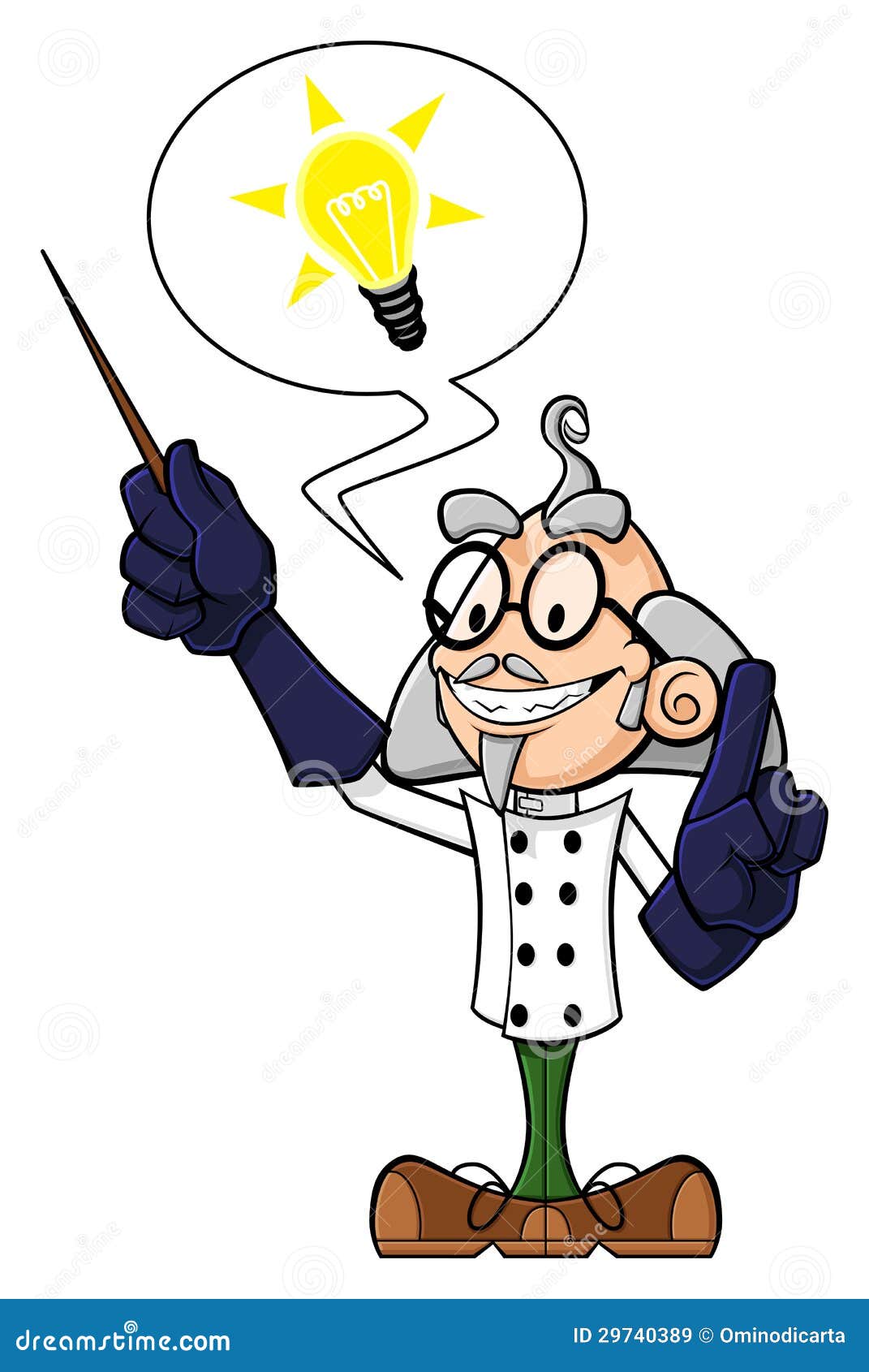 Scienziato Sconosciuto Che Spiega La Sua Idea Brillante Illustrazione ... Scienziato Sconosciuto Che Spiega La Sua Idea Brillante Illustrazione ...