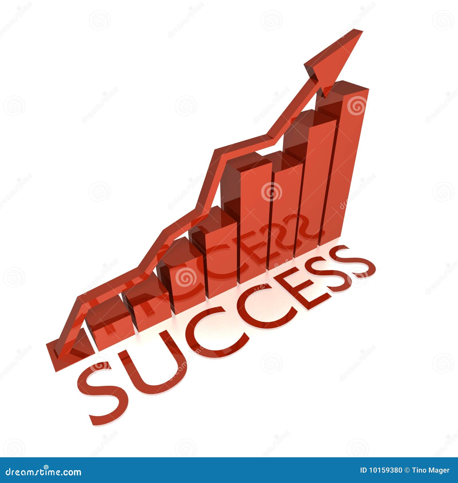 Illustrazione Rossa Di Successo Illustrazione di Stock - Illustrazione ...