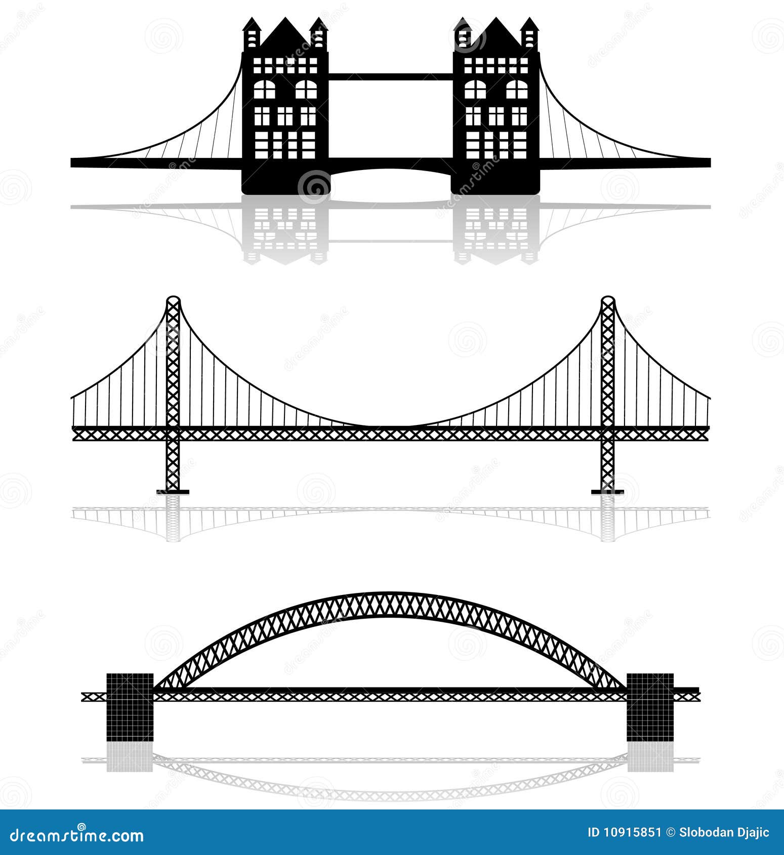 Illustrazioni Del Ponticello Illustrazione Vettoriale - Illustrazione ...