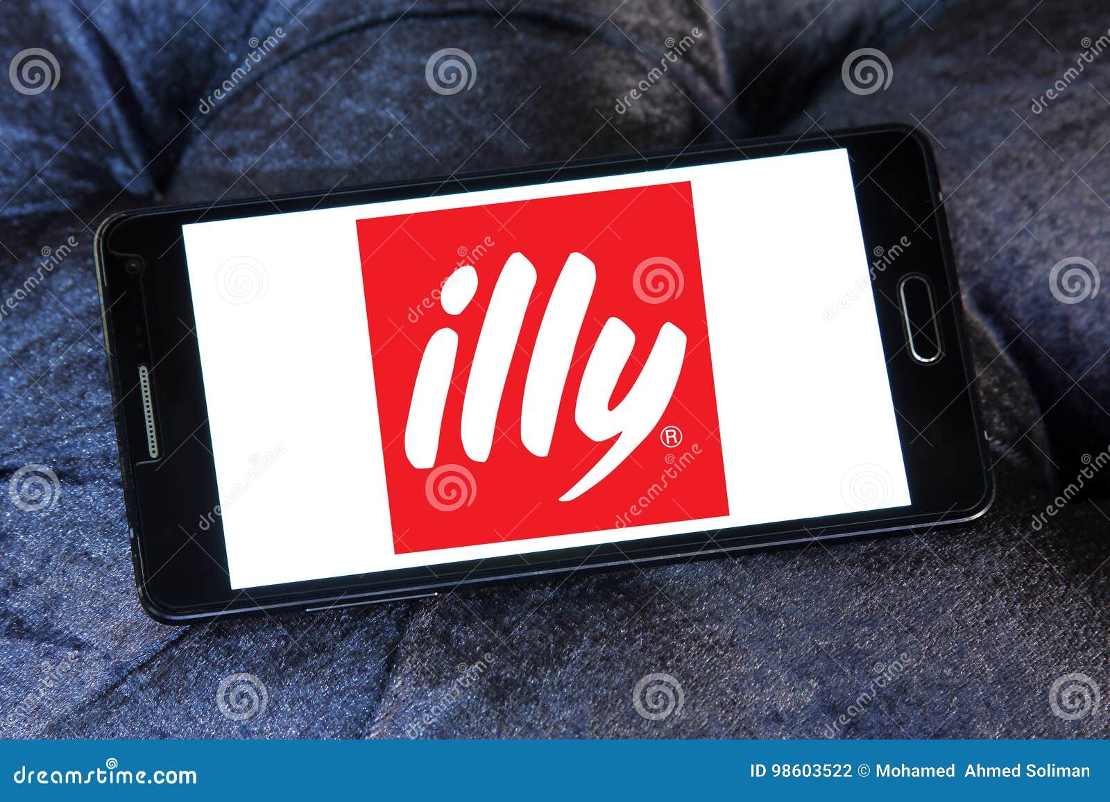 Illy coffee brand logo editorial photography. Image of logo - 98603522