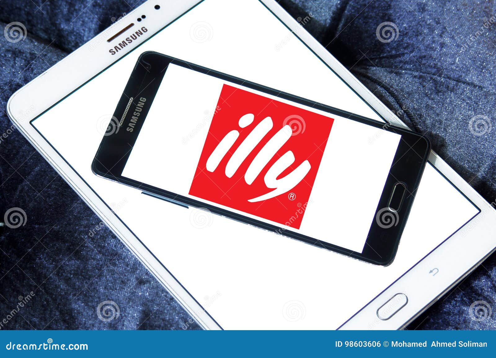 Illy coffee brand logo editorial photo. Image of cafe - 98603606