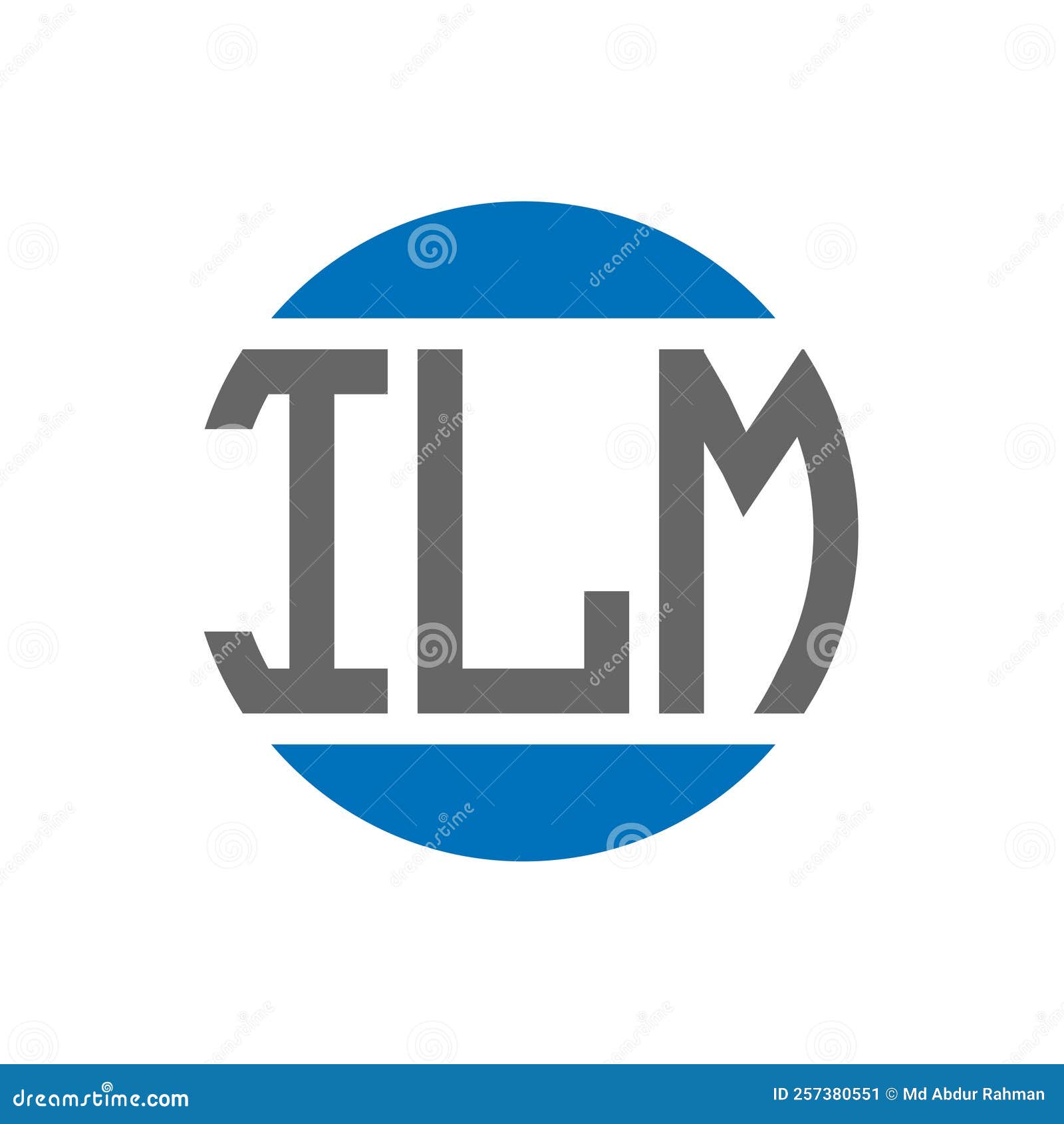 ILM Letter Logo Design on White Background. ILM Creative Initials ...