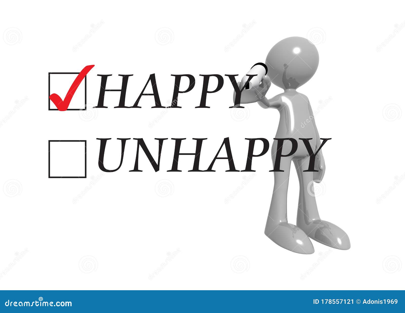 Happy And Unhappy Faces Stock Image | CartoonDealer.com #8498587