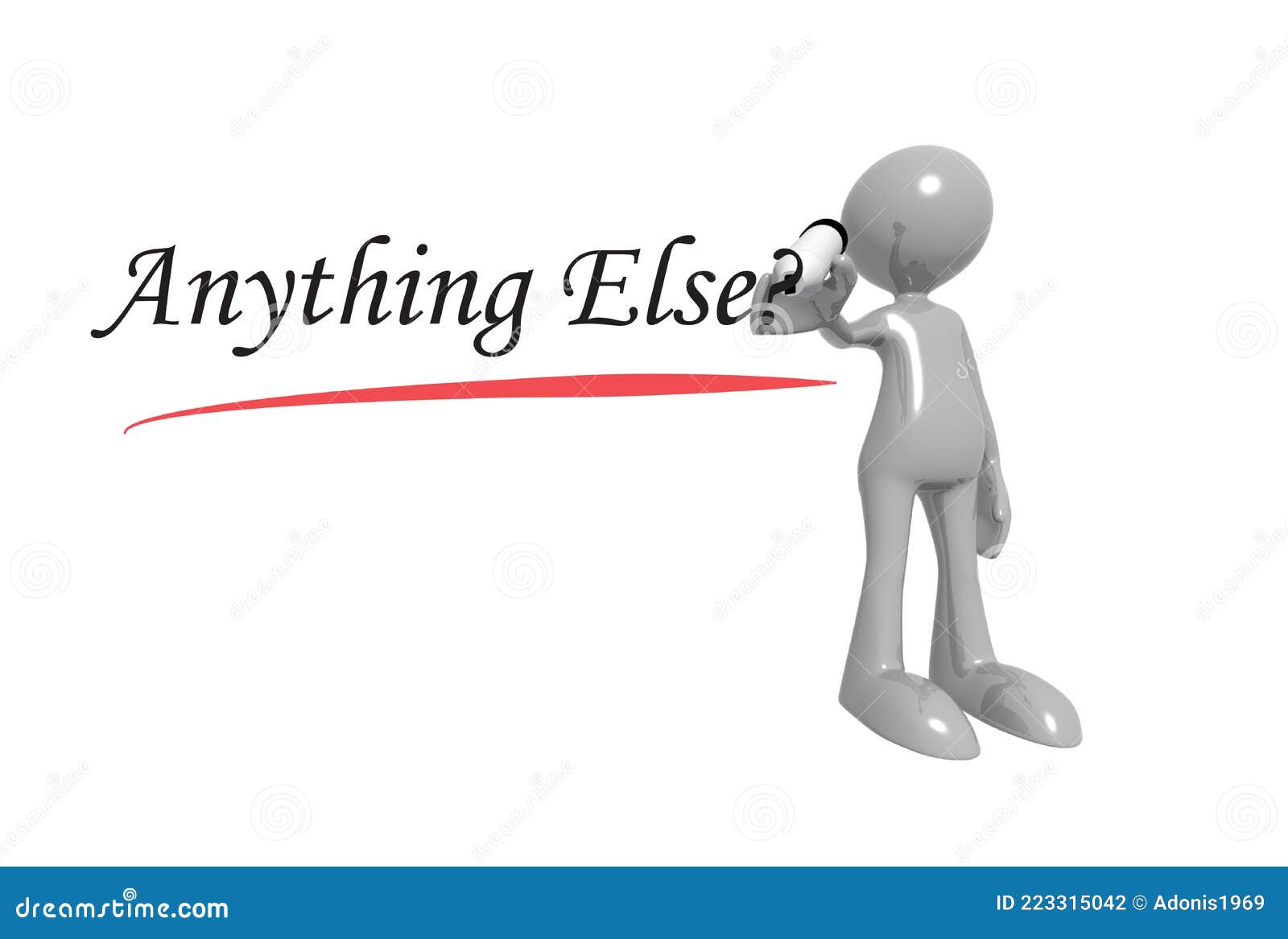Anything Else Word on White Stock Photo - Image of help, business ...