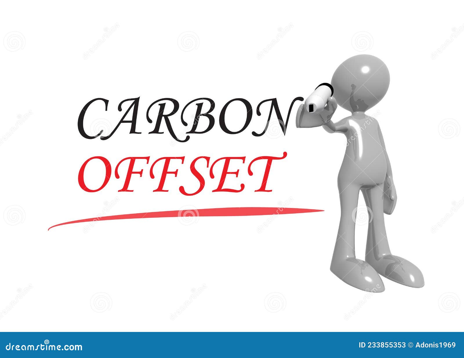 Carbon Offset Concept. Carbon Dioxide In A Cloud With Down Arrows ...