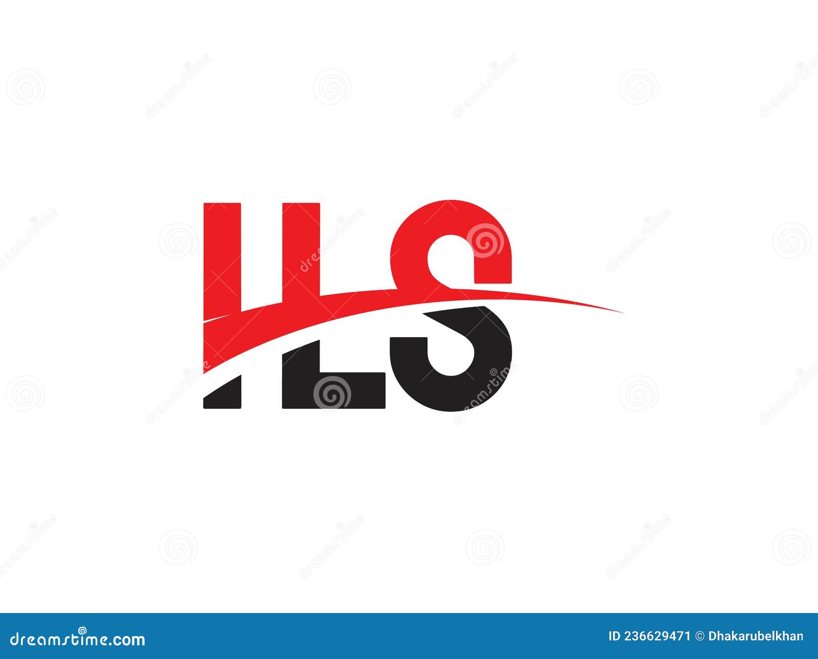 ILS Letter Initial Logo Design Vector Illustration Stock Vector ...