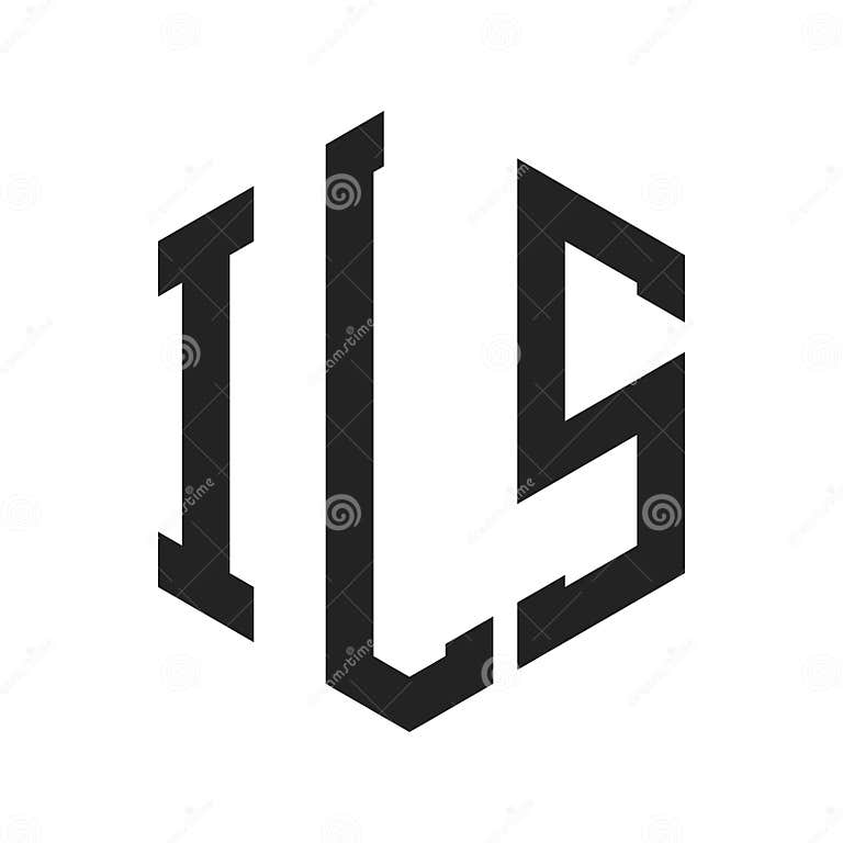ILS Logo Design. Initial Letter ILS Monogram Logo Using Hexagon Shape ...