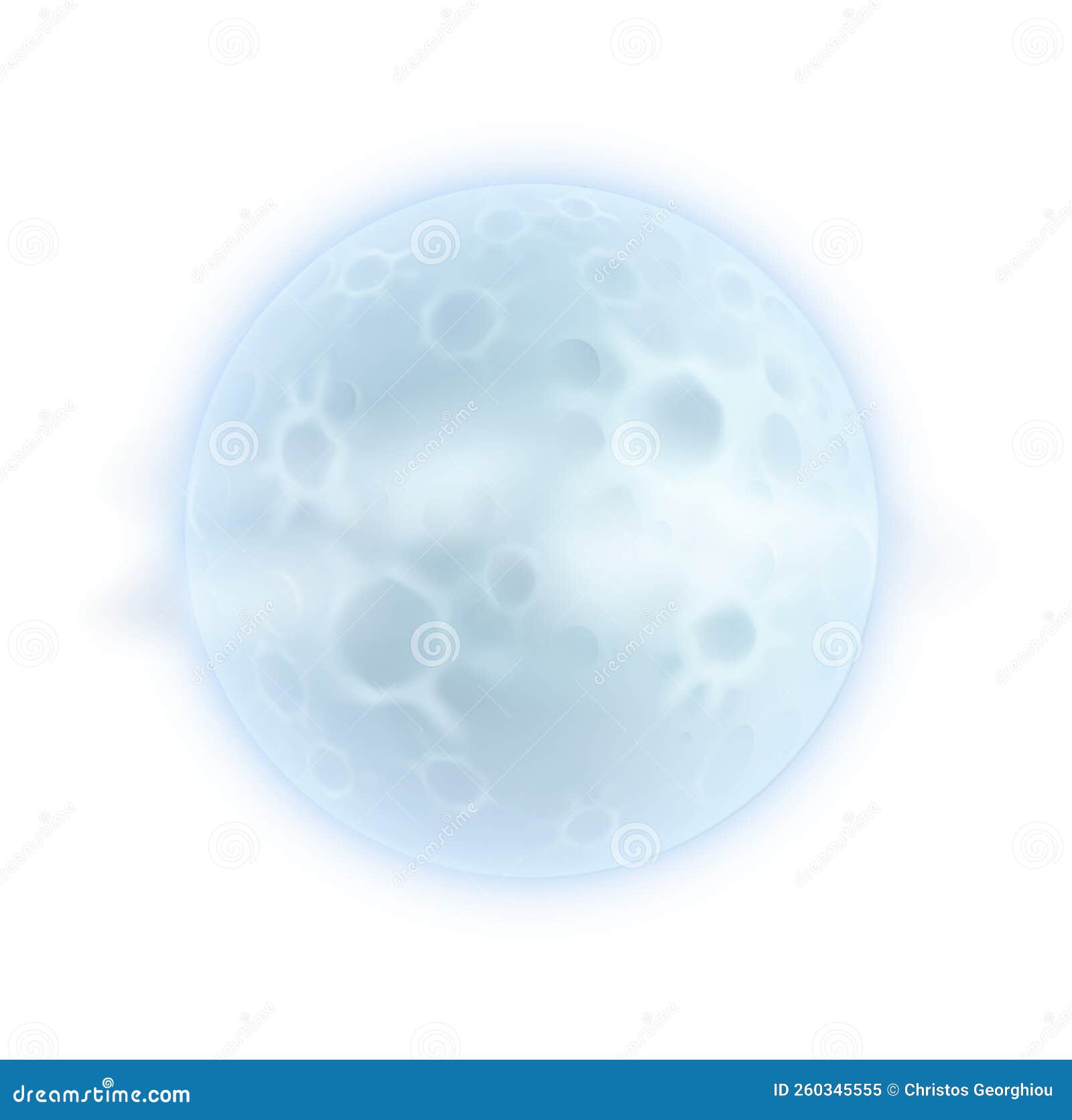 Ilustração Da Lua De Desenho Animado Ilustração do Vetor - Ilustração ...