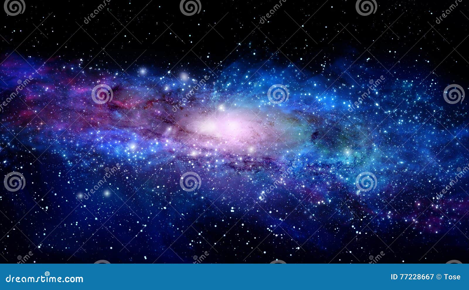 Ilustração de uma nebulosa ilustração stock. Ilustração de astronomia ...