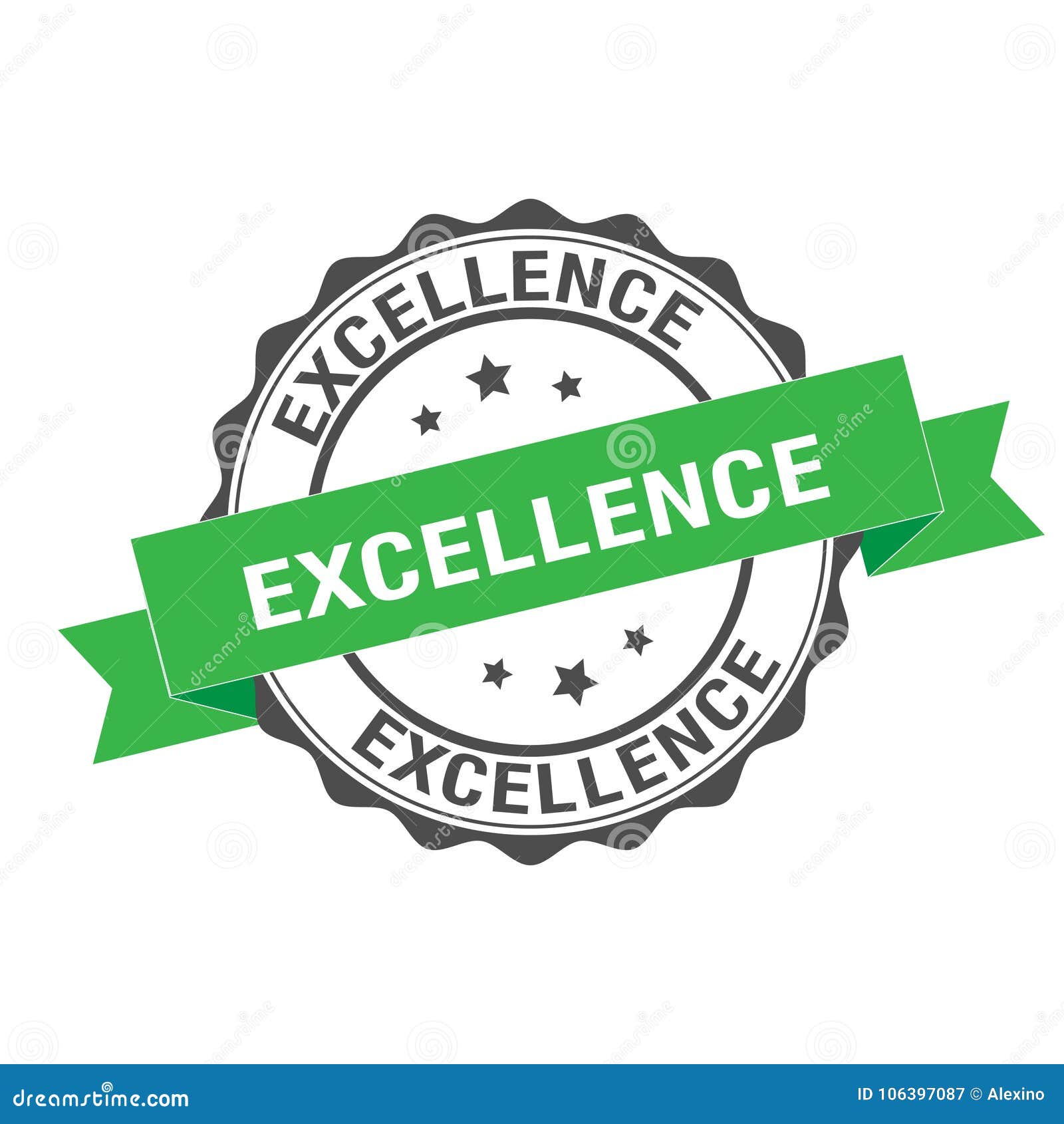 Ilustração Do Selo Da Excelência Ilustração do Vetor - Ilustração de ...