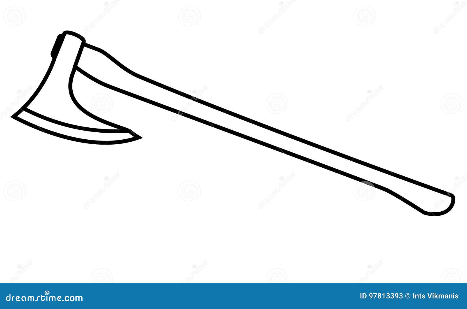 Ilustração Do Vetor De Axe Do Executor Ilustração do Vetor - Ilustração ...