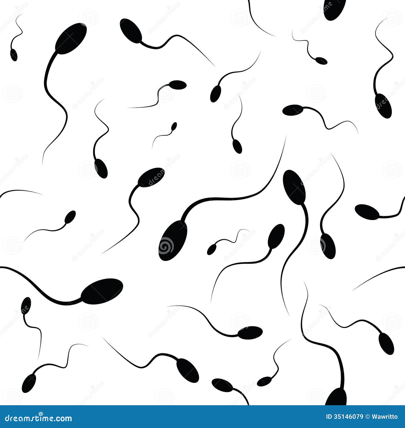 Ilustração Do Vetor Do Espermatozoide Ilustração do Vetor - Ilustração ...