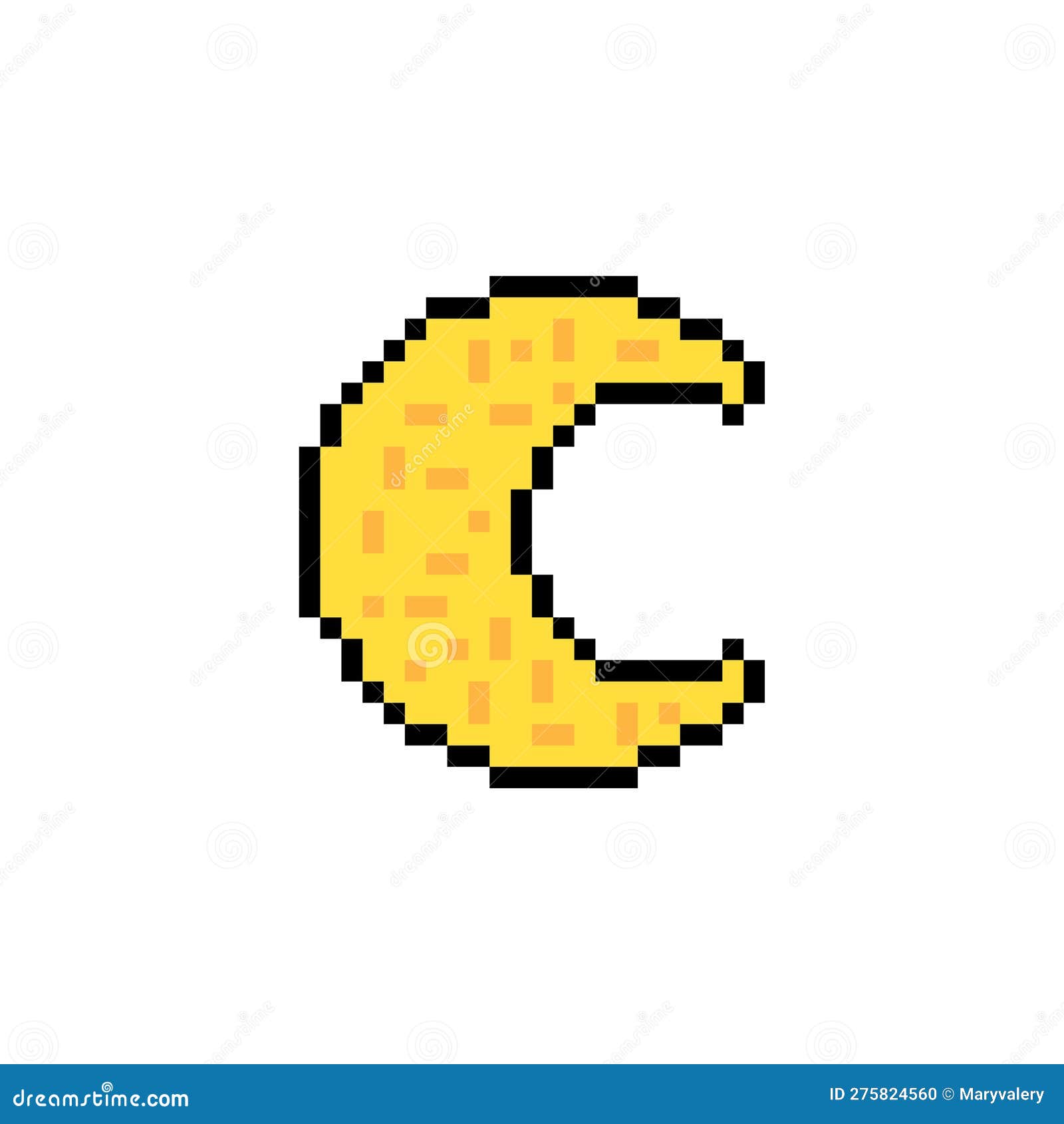 Ilustração Isolada Do Vetor Pixel De 8 Bits Pixelizado Ilustração do ...