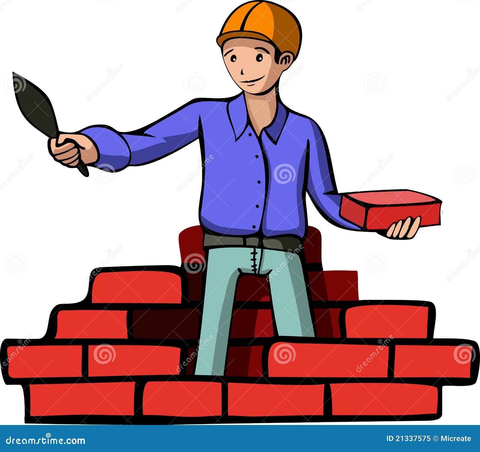 Ilustración De Un Constructor Ilustración del Vector - Ilustración de ...