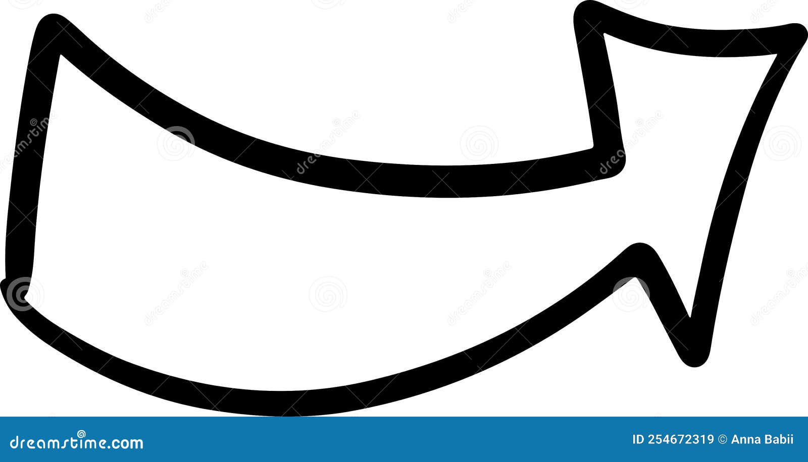 Ilustración De Vector Simple De Flecha Ilustración del Vector ...