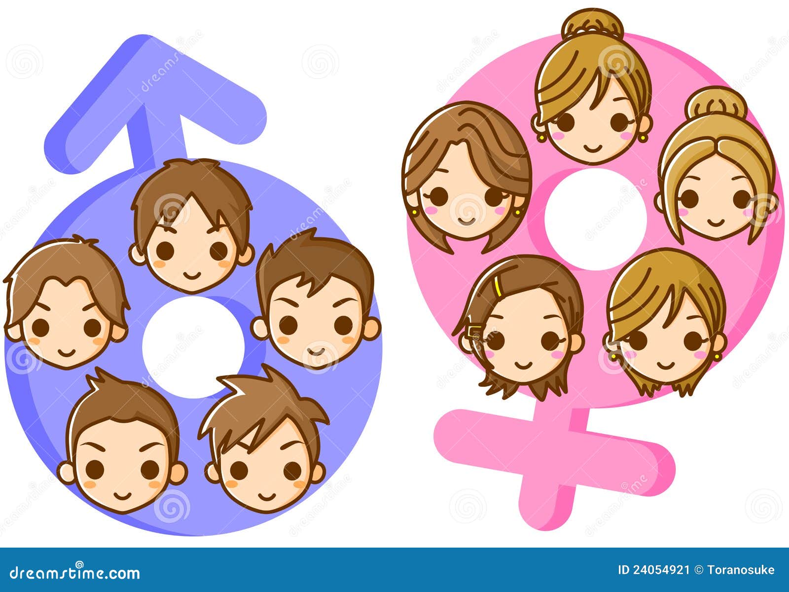 Ilustración Del Género Imagen de archivo - Imagen: 24054921