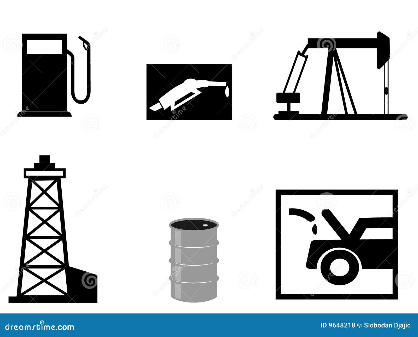 Ilustraciones Del Vector De La Gasolina Ilustración del Vector ...