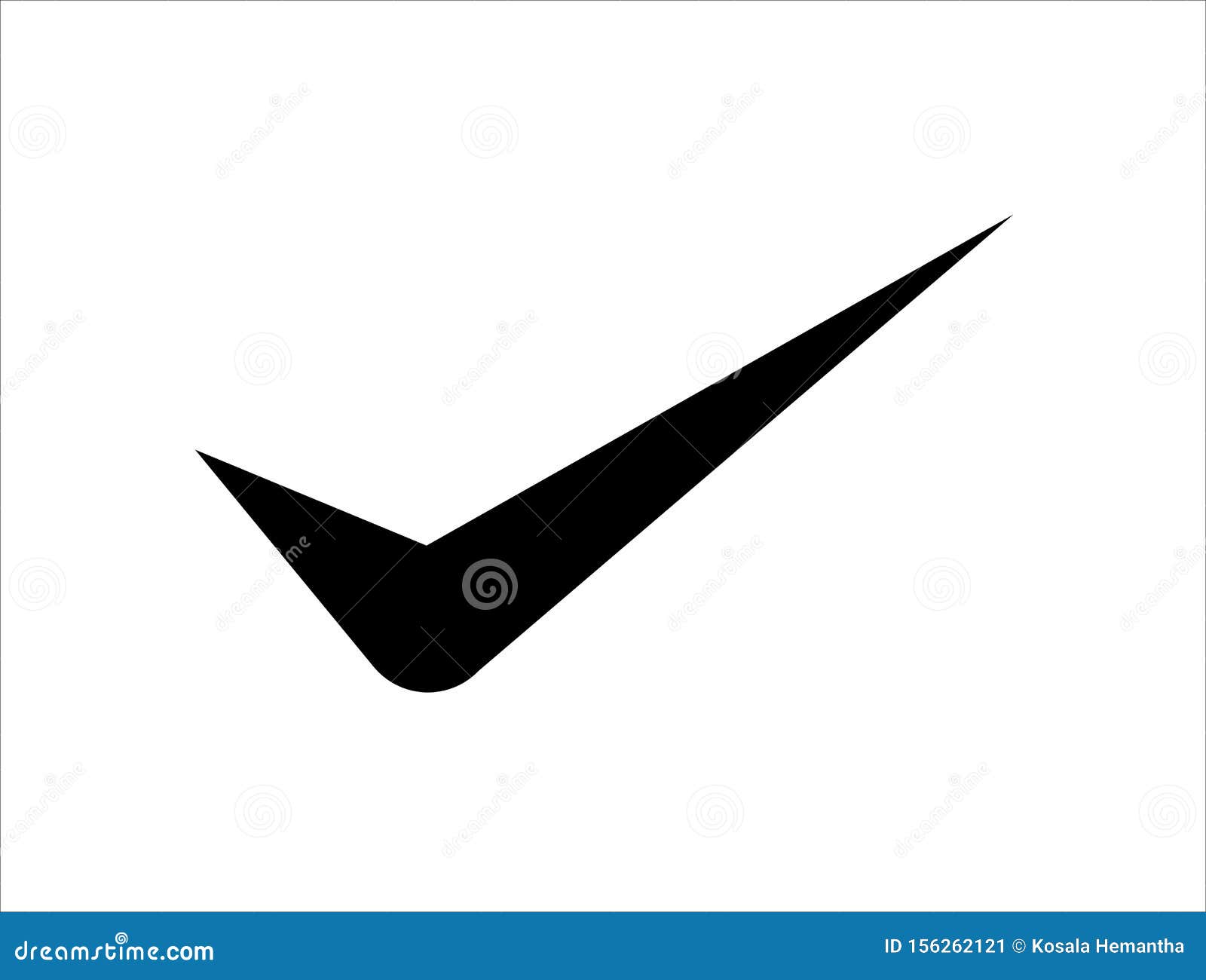 Ilustraciones Vectoriales De SÃ­mbolo Correcto De Icono Stock de ...