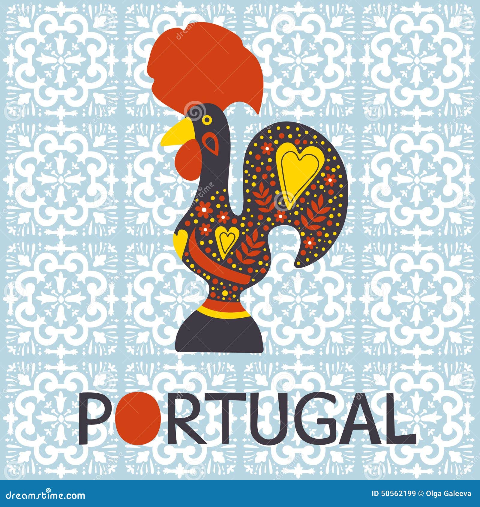 Ilustracja Barcelos Koguta Symbol Ilustracja Wektor - Ilustracja ... Ilustracja Barcelos Koguta Symbol Ilustracja Wektor - Ilustracja ...