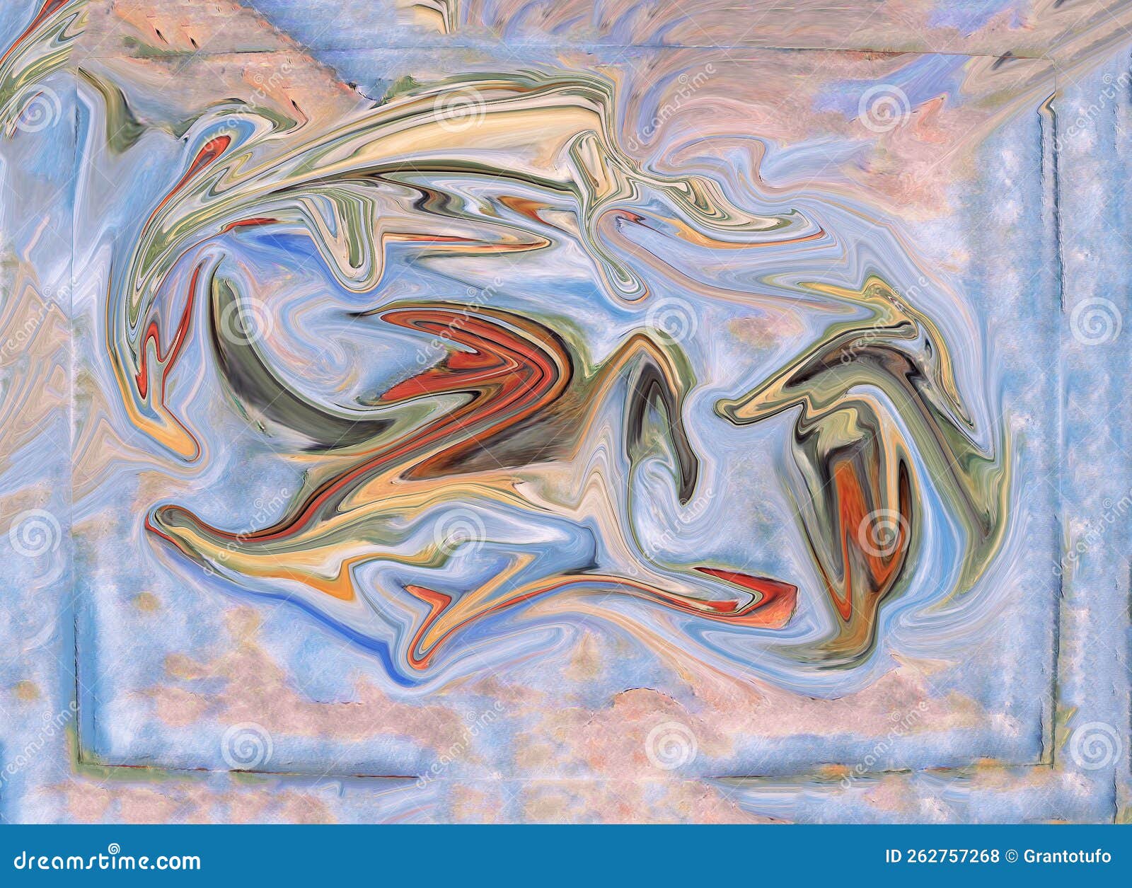 Coloured Texture stock illustration. Illustration of paint - 262757268