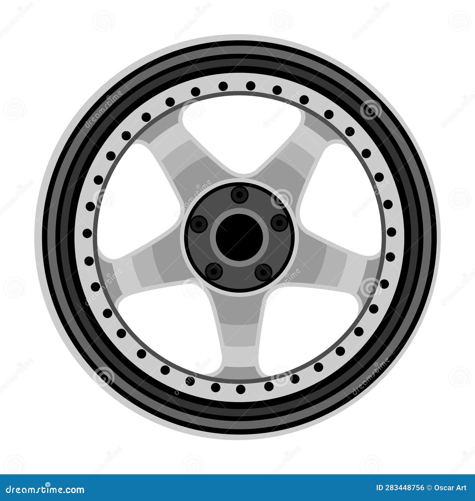 Ilustration velg 013 stock vector. Illustration of design - 283448756