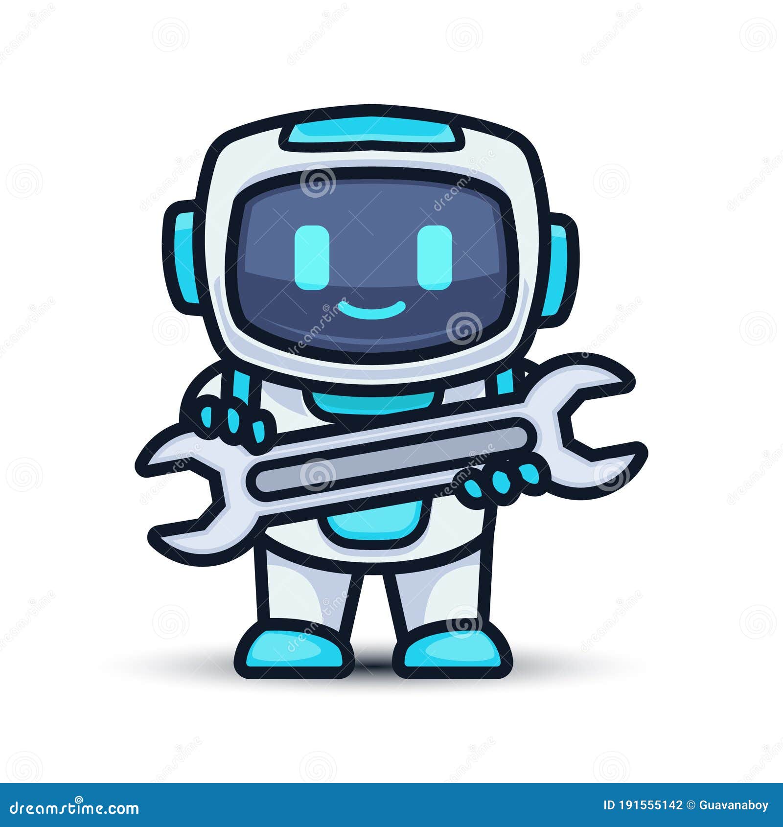 Ilustração Do Design De Mascote Fofo Robô Ilustração do Vetor ... Ilustração Do Design De Mascote Fofo Robô Ilustração do Vetor ...