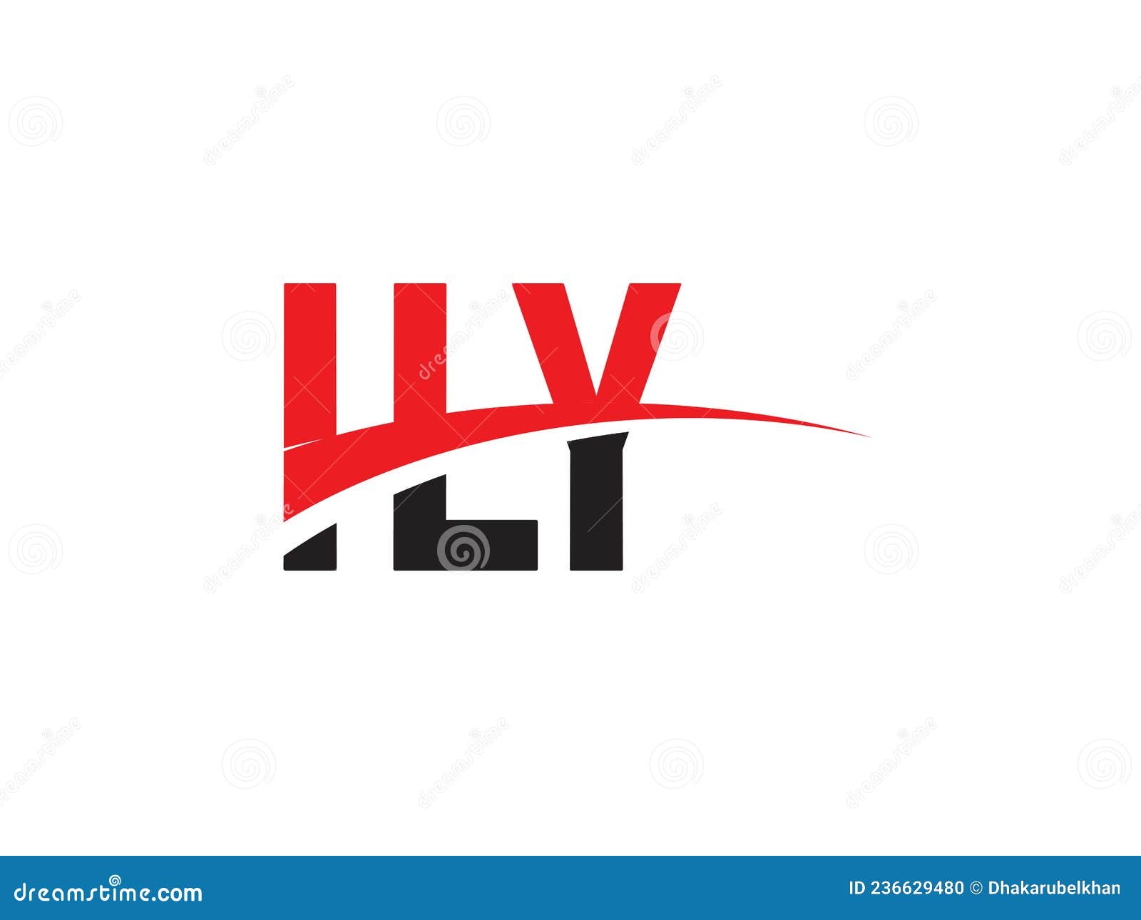 ILY Letter Initial Logo Design Vector Illustration Stock Vector ...