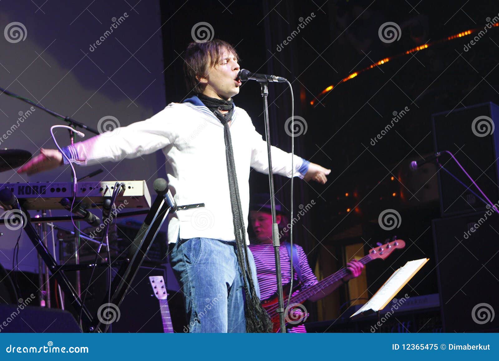 Ilya Lagutenko editorial image. Image of musical, performer - 12365475