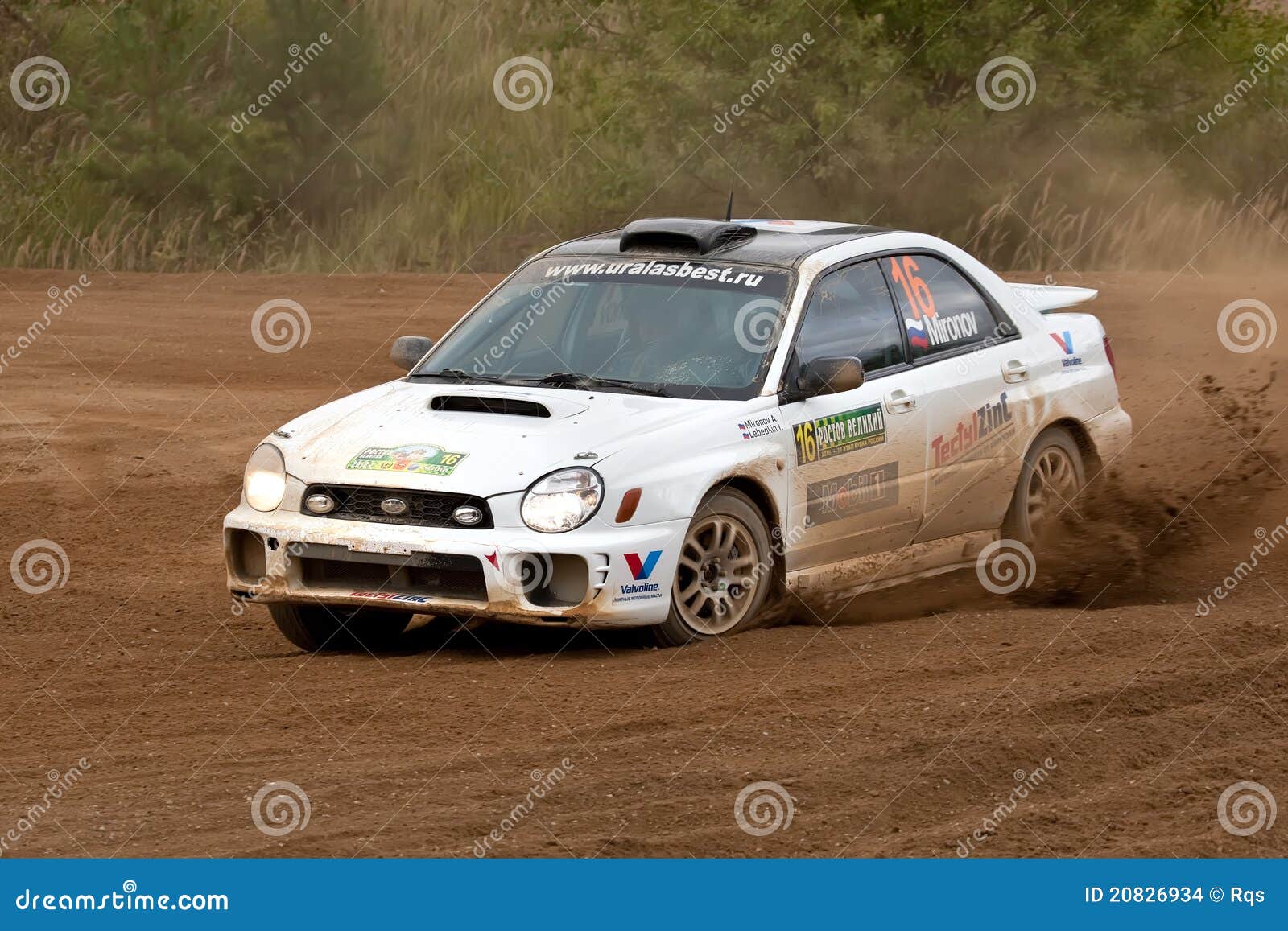 Ilya Semenov Conduce Un Subaru Impreza Imagen de archivo editorial - Imagen de fondo, transporte ...