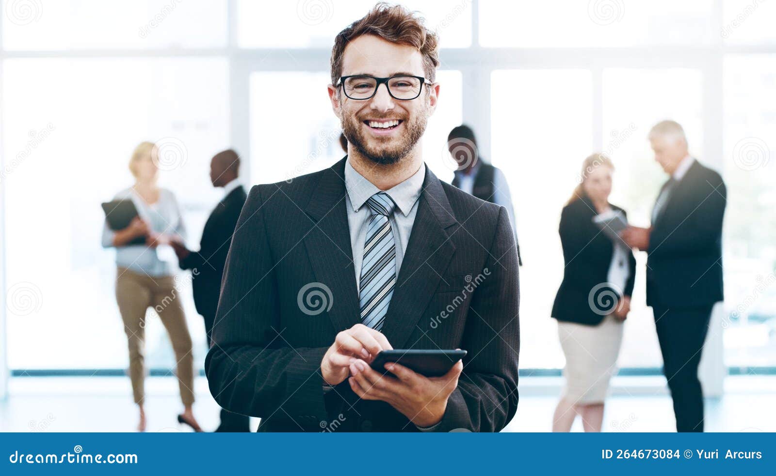 Im Making Solid Progress. Cropped Portrait of a Handsome Businessman ...