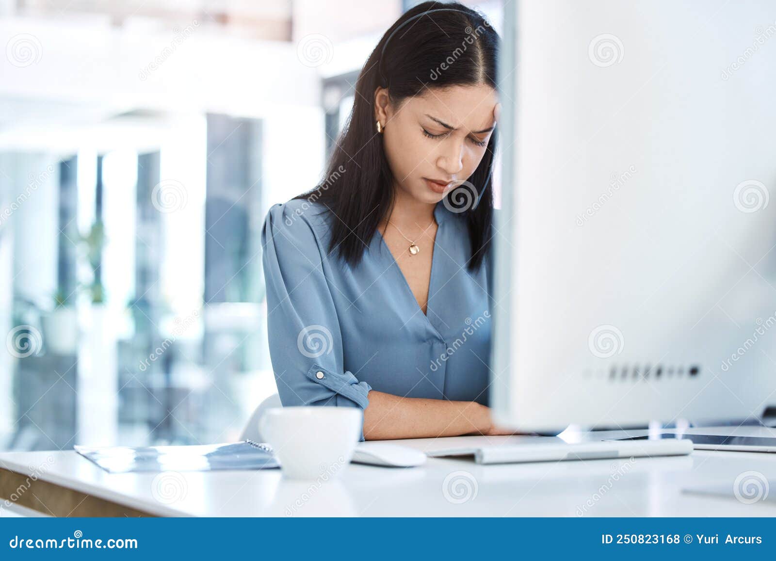 Im Never Going To Win with this Difficult Customer. Shot of a Call ...