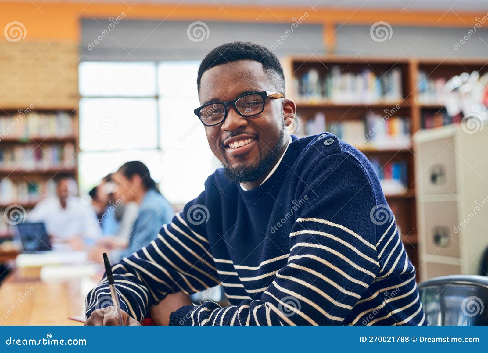 Im Working Hard for those Grades. Portrait of a University Student ...