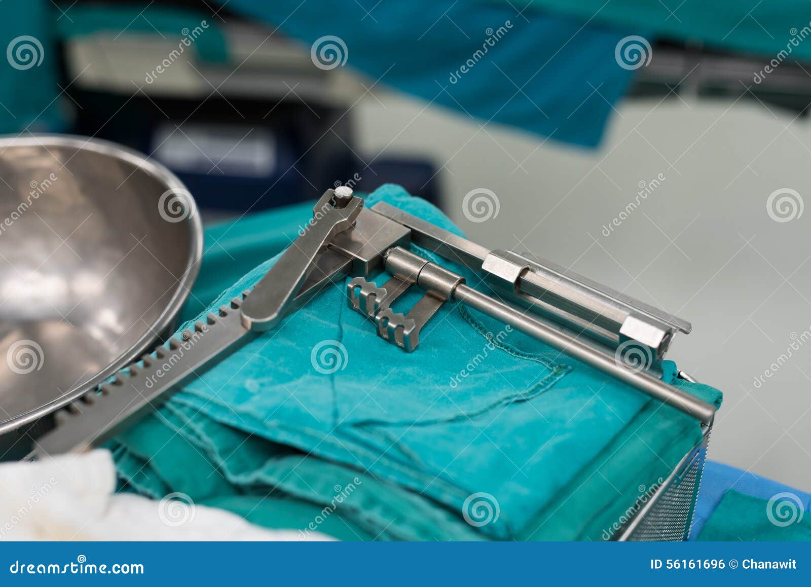 IMA retractor stock photo. Image of steel, gauze, health - 56161696