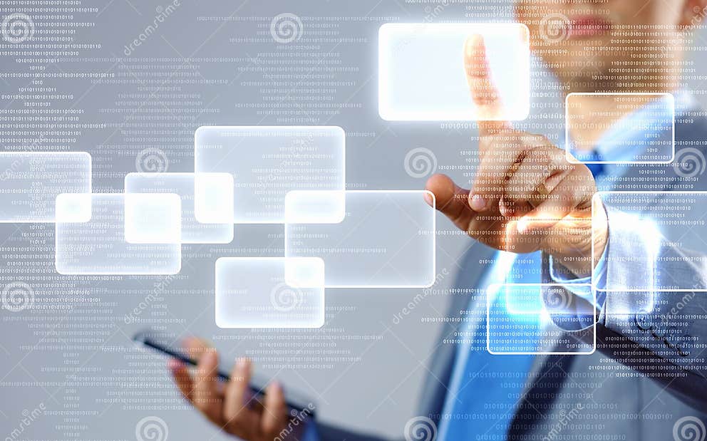 Imafe of finger touch stock image. Image of concept, access - 29641541
