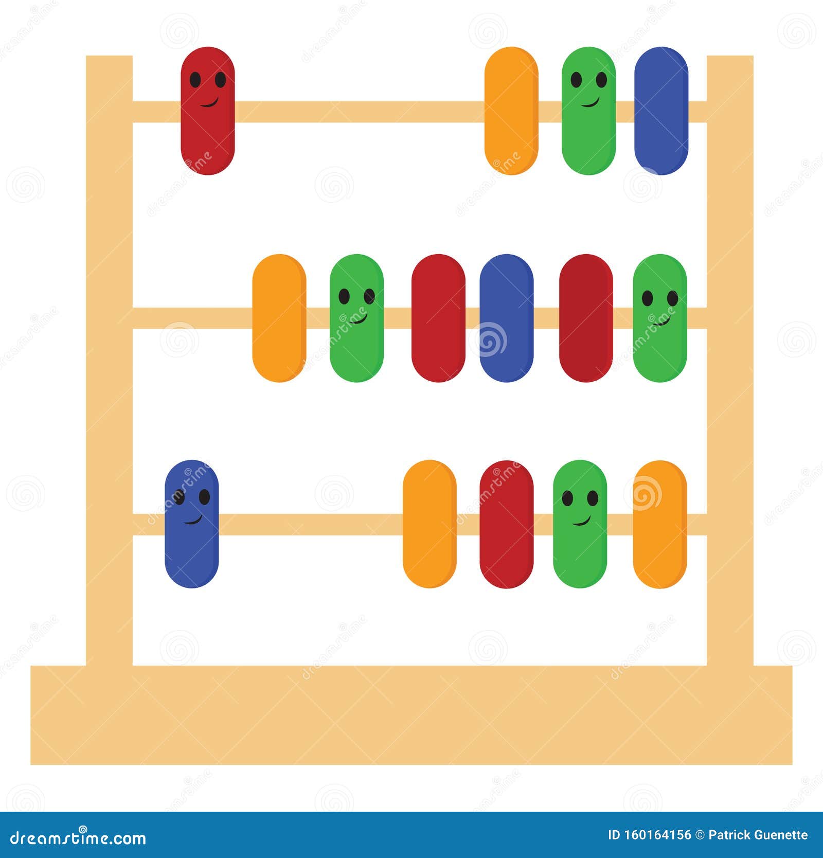 Image Of An Abacus, Vector Or Color Illustration Stock Vector ...