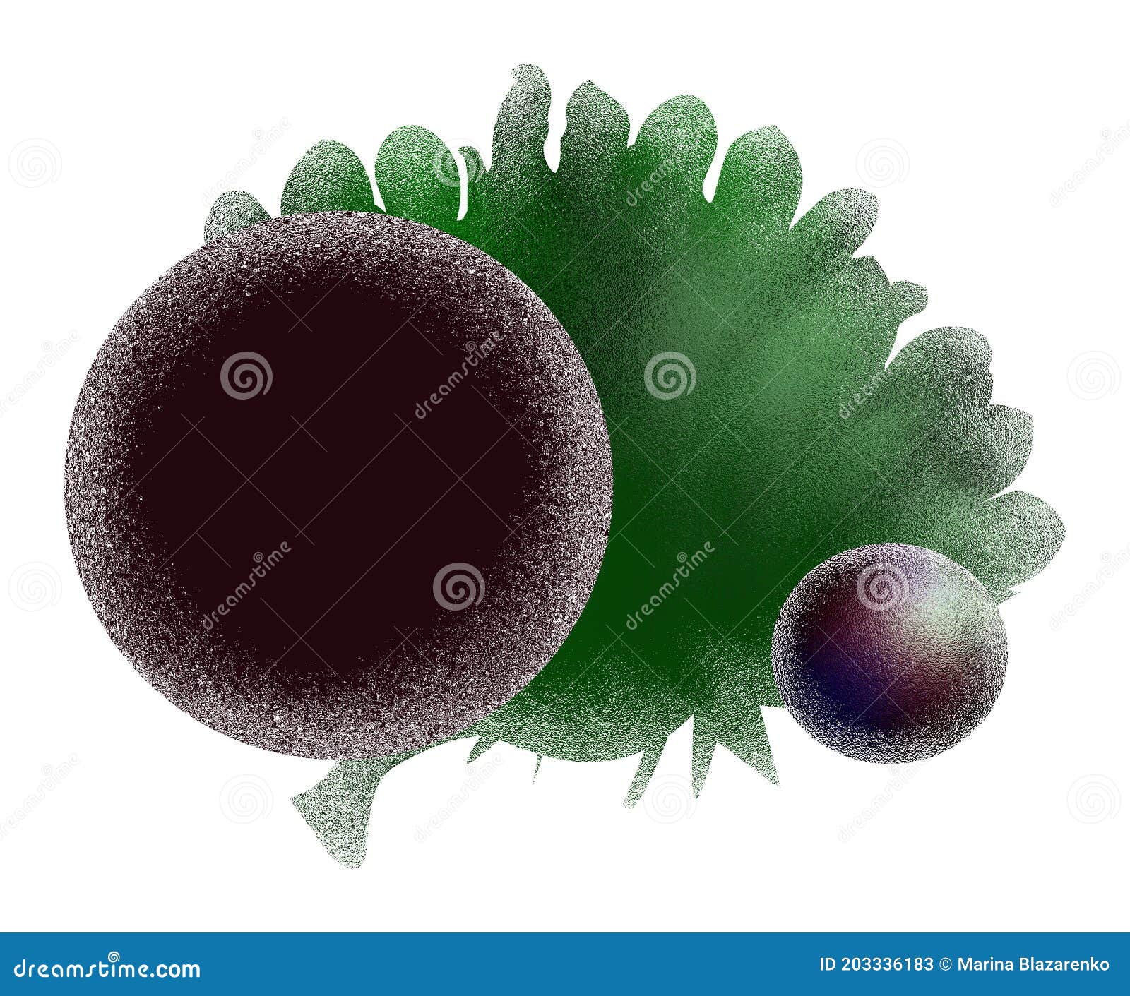 Image of Abstract Figures for Fantastic Objects Stock Illustration ...