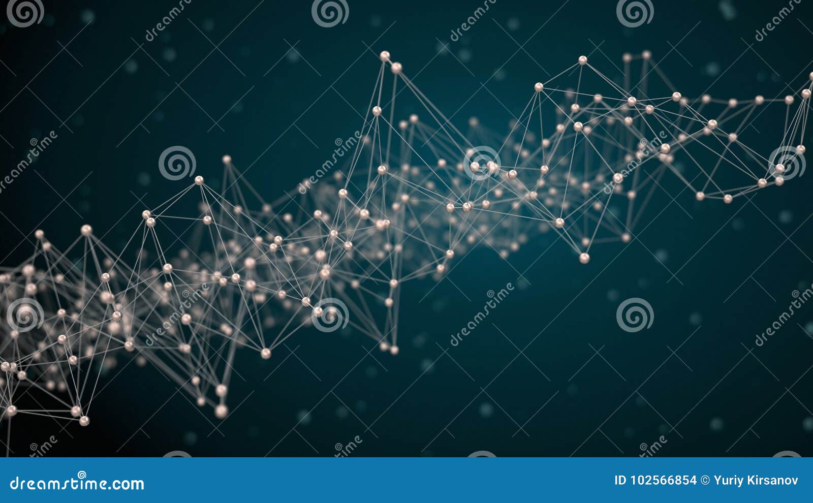 Image of Abstract Network Concept Stock Illustration - Illustration of ...