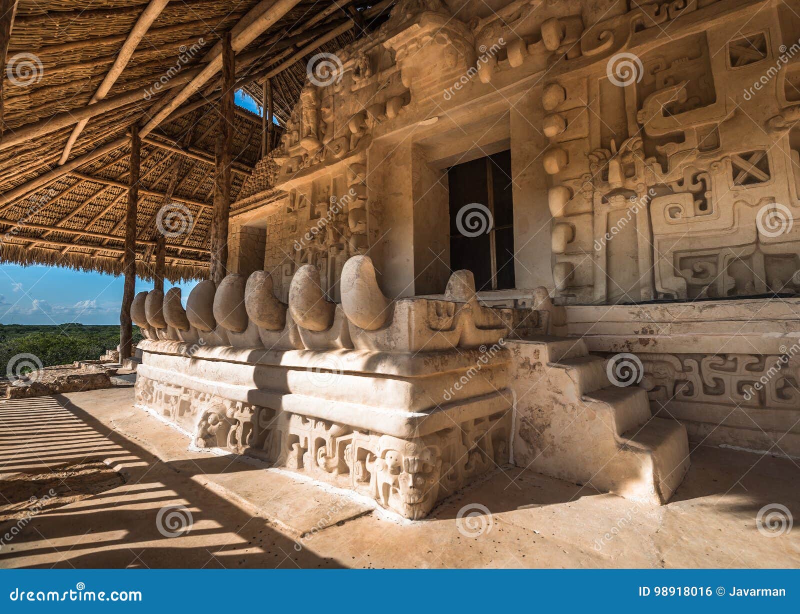 Ek Balam Royalty-Free Stock Photo | CartoonDealer.com #34083855