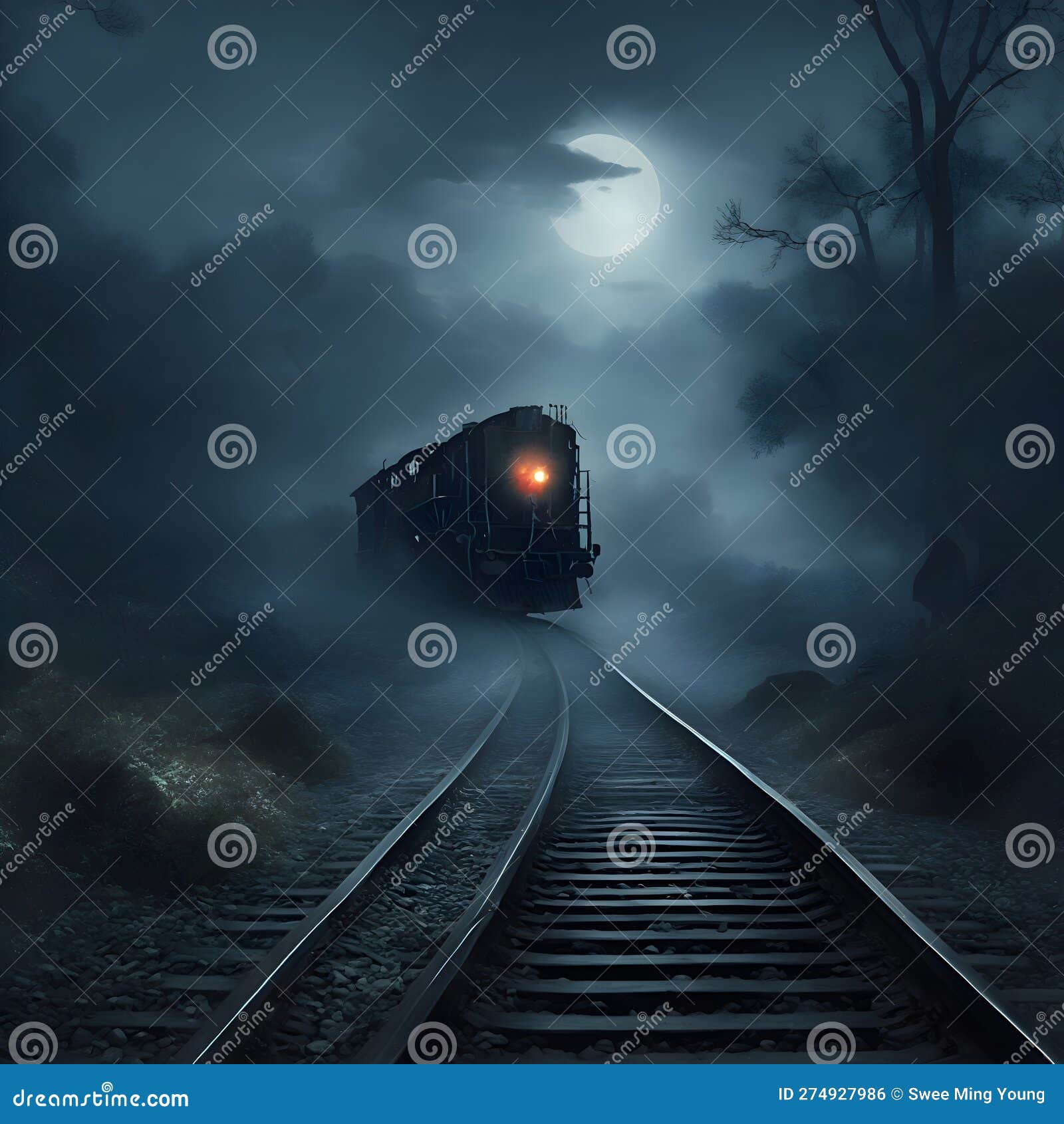 Image of Activity or Environment Scene at Haunted Train Tracks by the ...