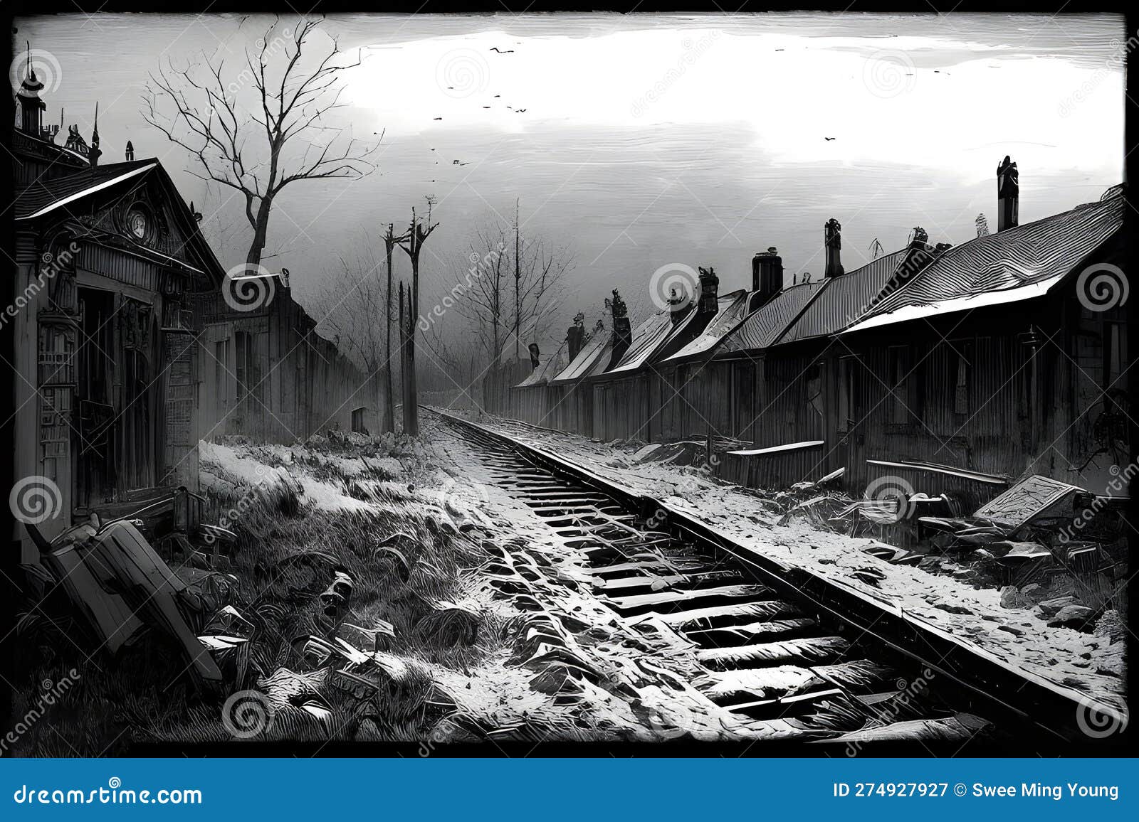Image of Activity or Environment Scene at Haunted Train Tracks by the ...