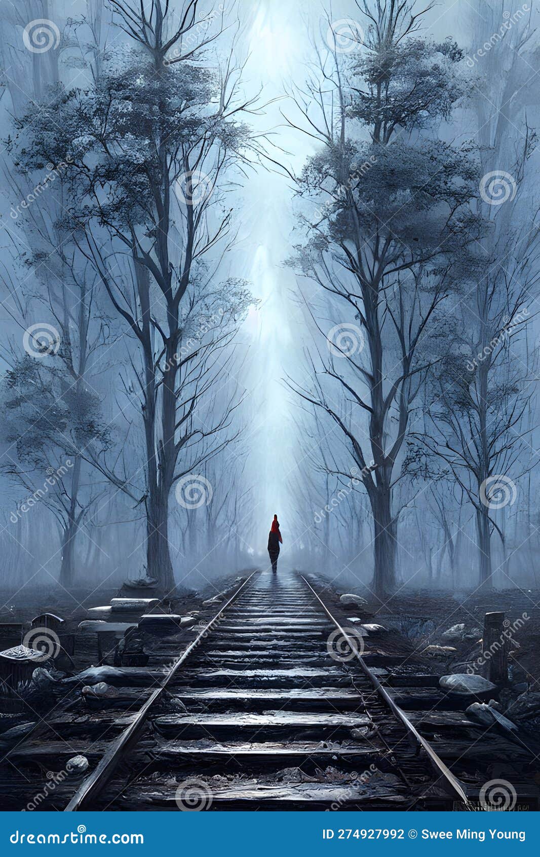 Image of Activity or Environment Scene at Haunted Train Tracks by the ...