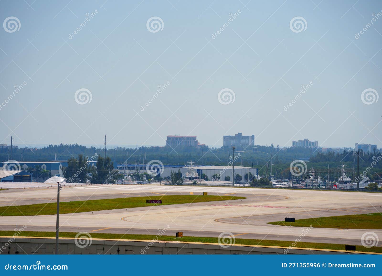 Image of airport runways stock photo. Image of outdoors - 271355996
