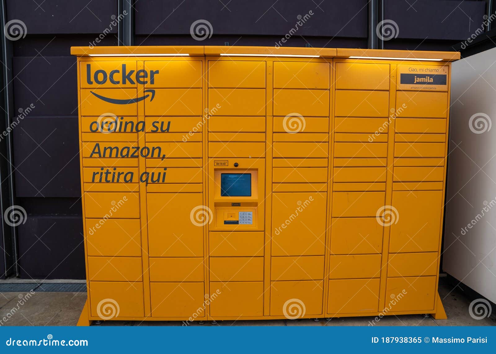 Amazon Locker Logo In Shopping Mall Editorial Photo | CartoonDealer.com ...